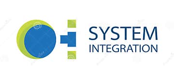 Vector Logo of a System Integration Company Stock Illustration ...