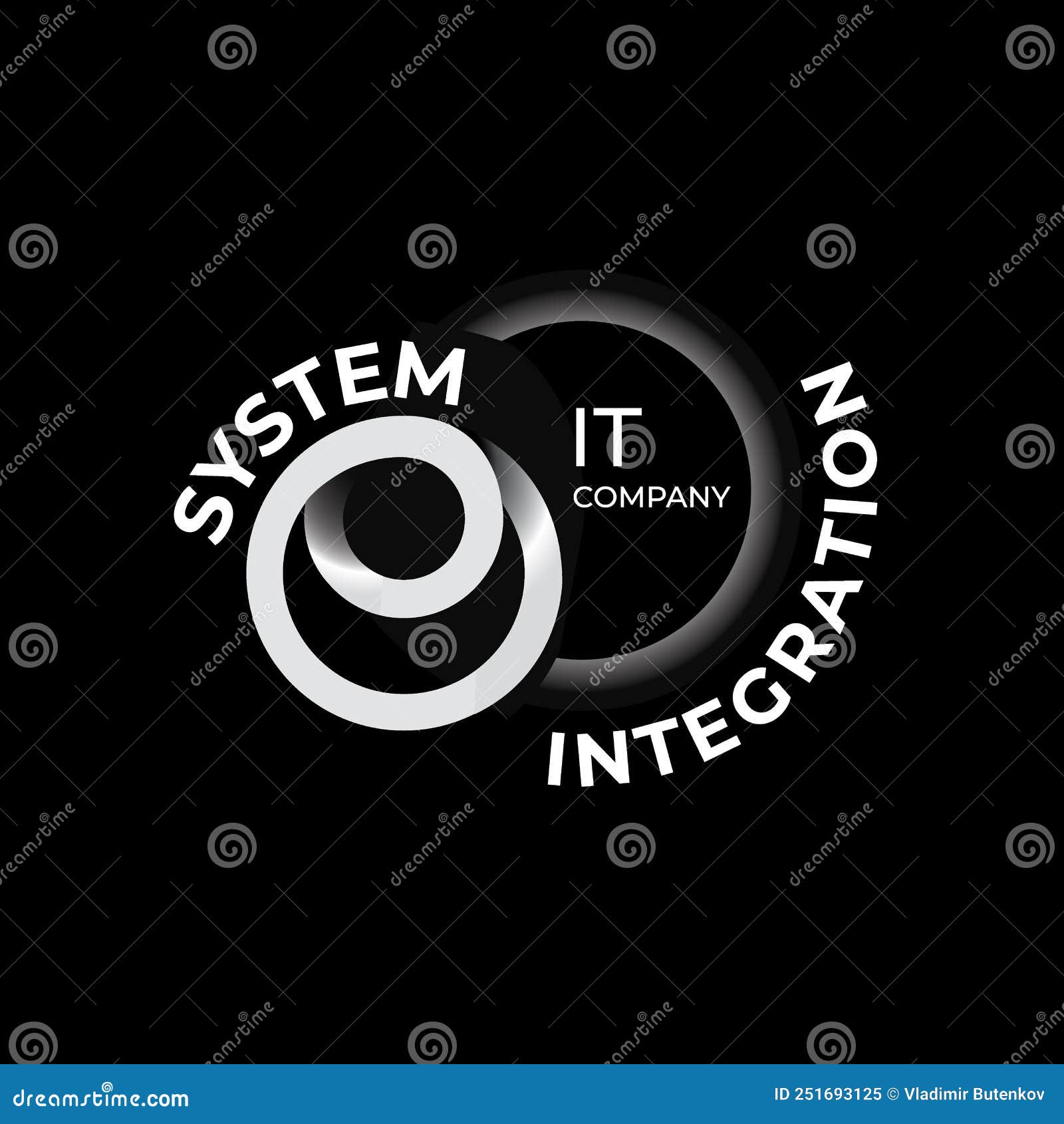 Vector Logo of a System Integration Company Stock Vector - Illustration ... Vector Logo of a System Integration Company Stock Vector - Illustration ...