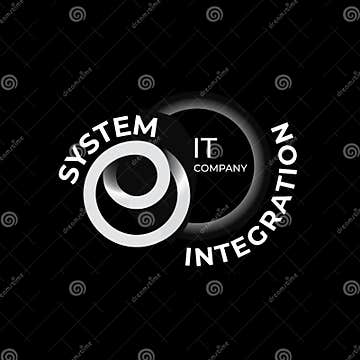 Vector Logo of a System Integration Company Stock Vector - Illustration ...