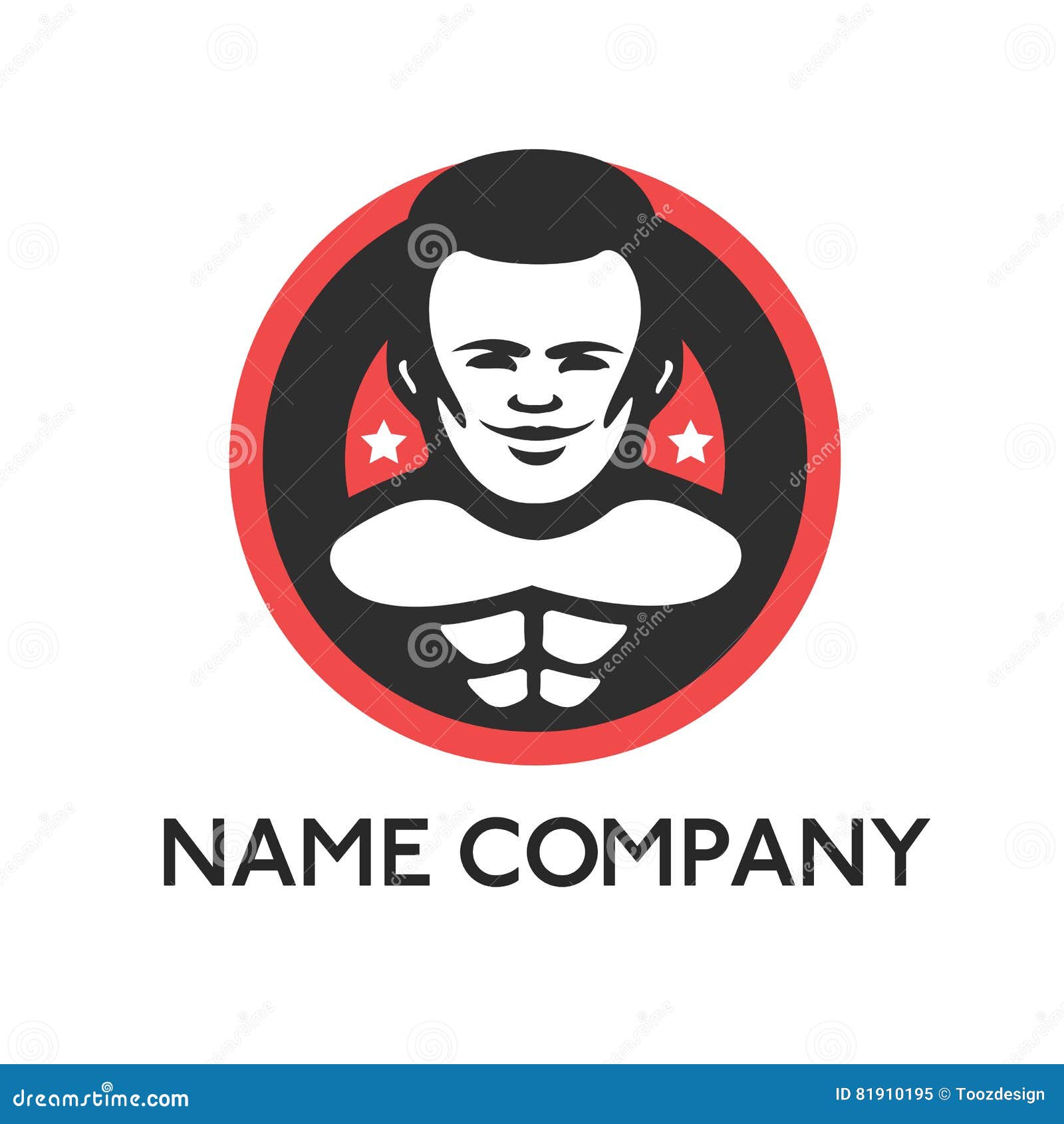 Vector logo template stock vector. Illustration of avatar - 81910195