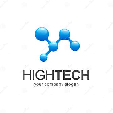 Vector Logo Template. High Technology Stock Vector - Illustration of ...