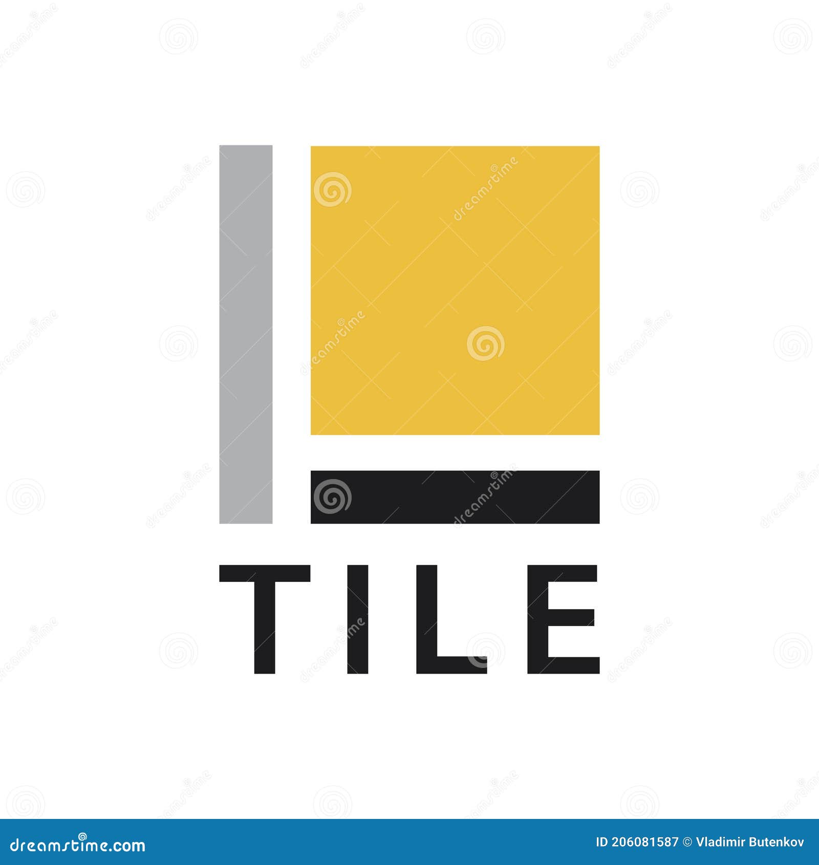 Vector Logo of Tiles, Floors and Repairs Stock Illustration ...