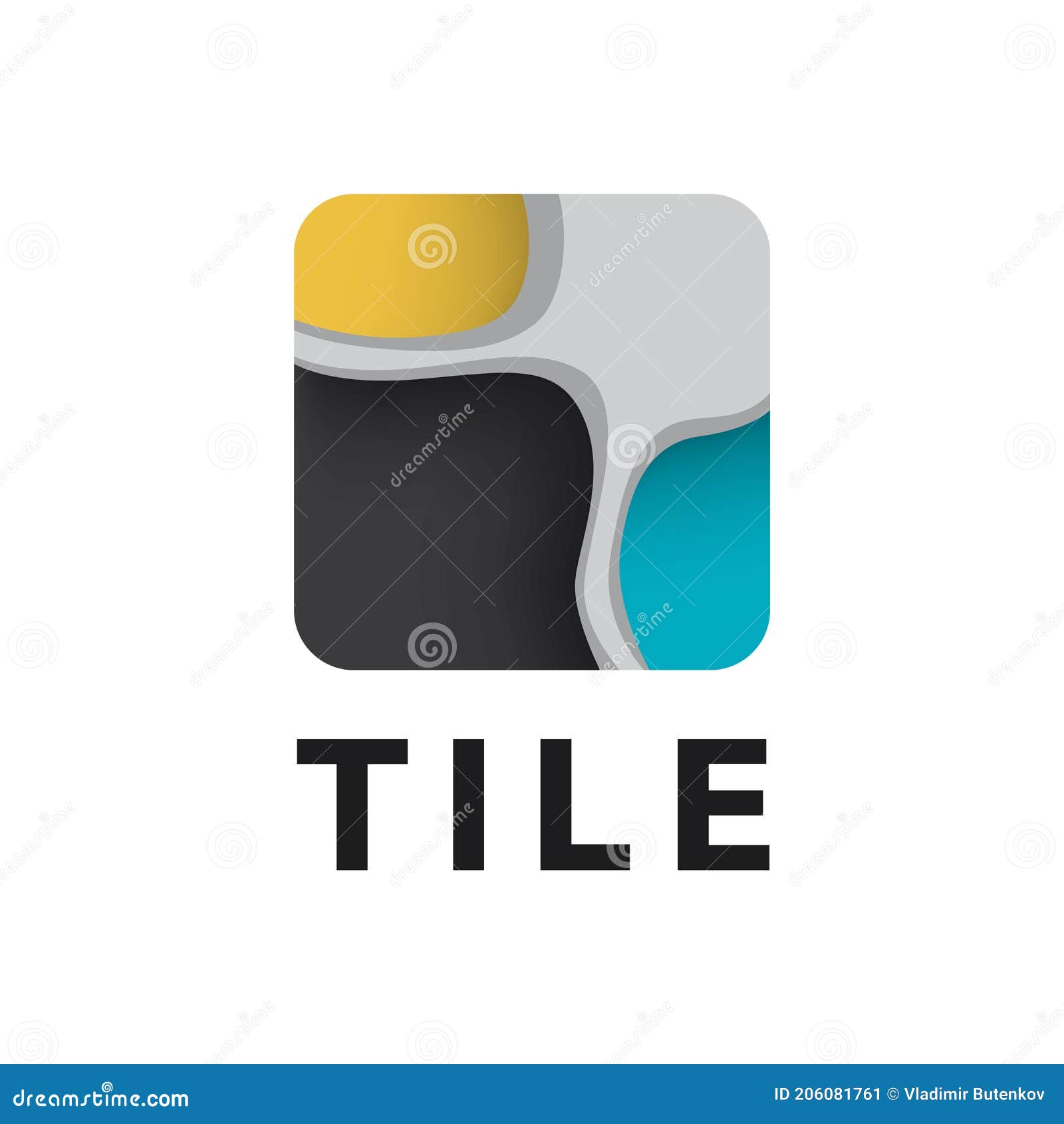 Vector Logo of Tiles, Floors and Repairs Stock Illustration ...