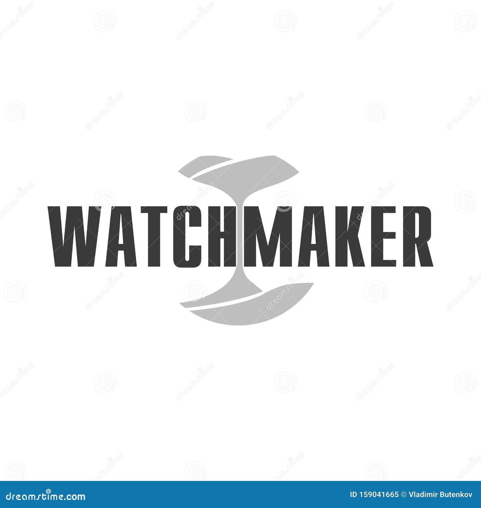 Vector Logo for Watchmaker and Watch Repair Stock Illustration ...