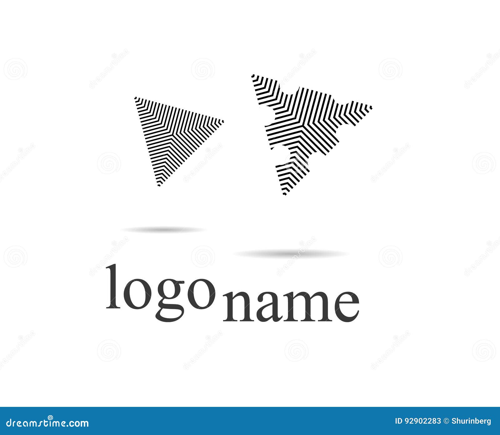 Vector logo for web design stock vector. Illustration of stylish - 92902283