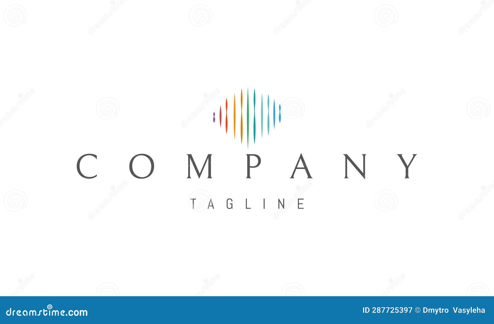 Vector Logo on Which an Abstract Image of the Brain in the Form of ...