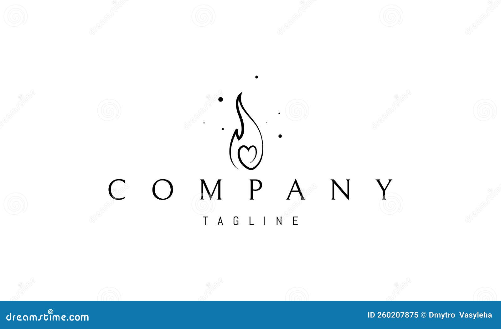 Vector Logo on Which an Abstract Image of a Burning Sun in the Style of ...