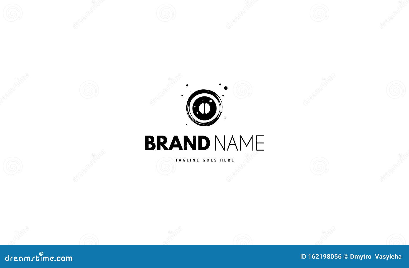 Vector Logo on Which an Abstract Image of a Stem Cell. Stock Vector ...