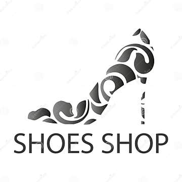 Vector Illustration of Shoes on a White Background Stock Vector ...