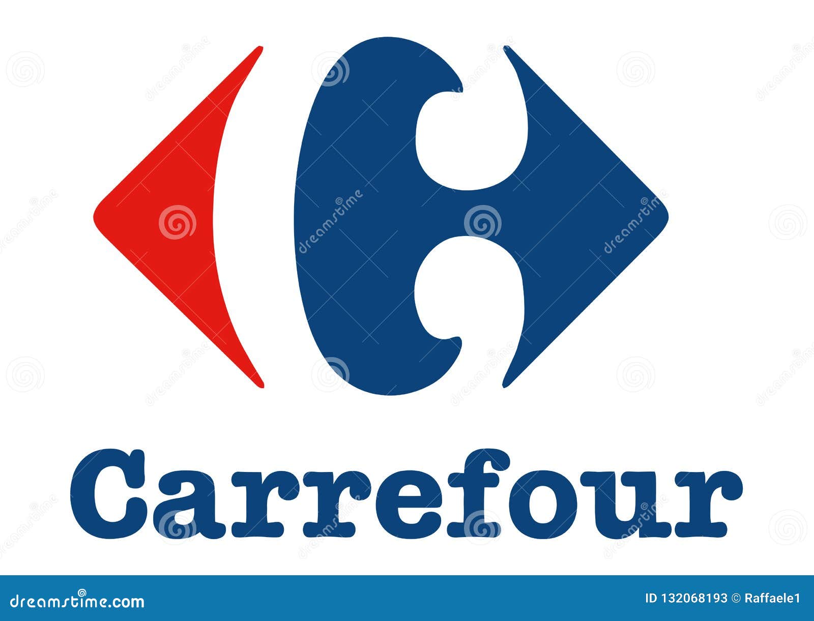Carrefour Logo editorial stock photo. Illustration of logos - 132068193