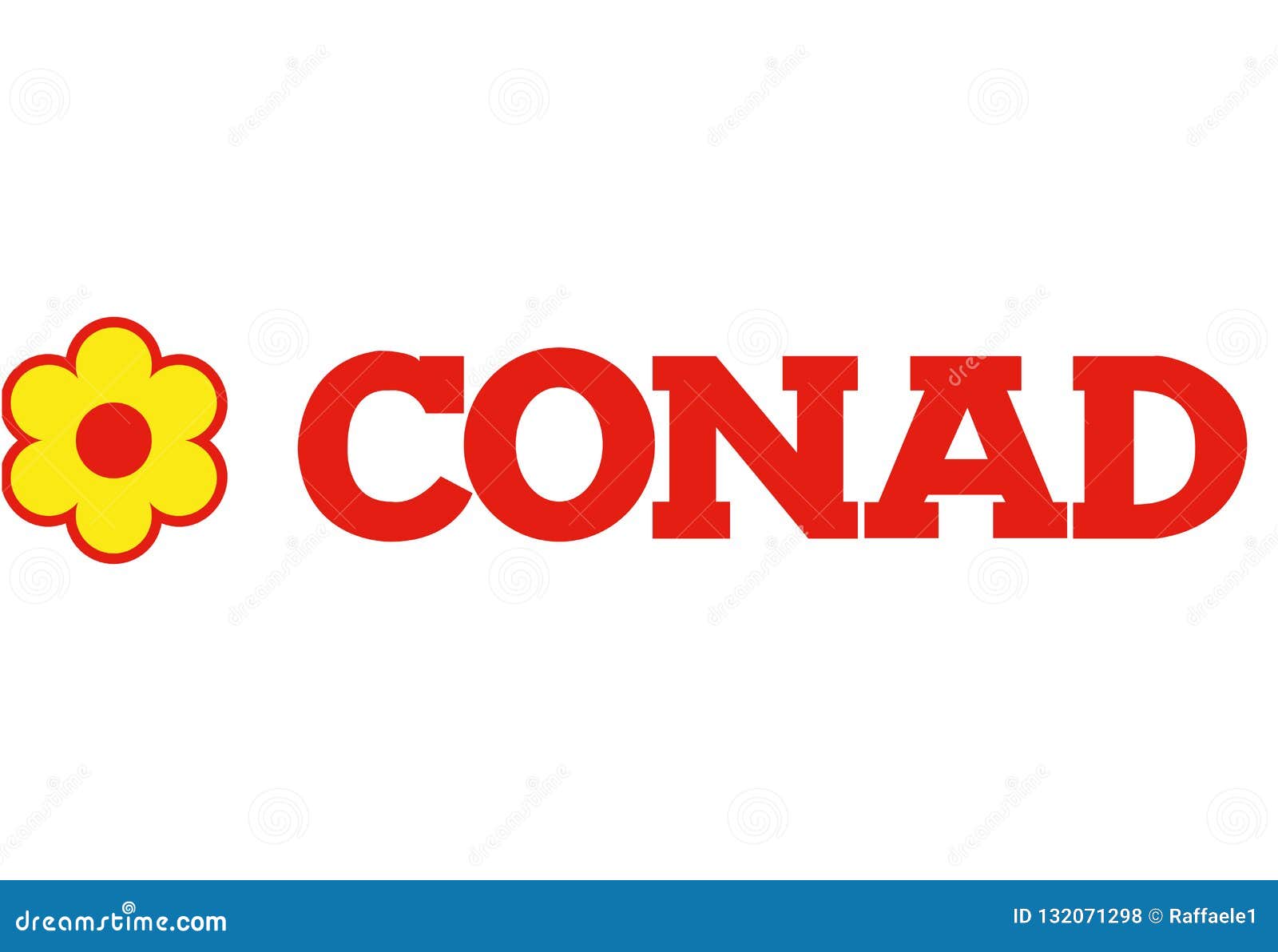 Conad Logo editorial stock photo. Illustration of logo - 132071298
