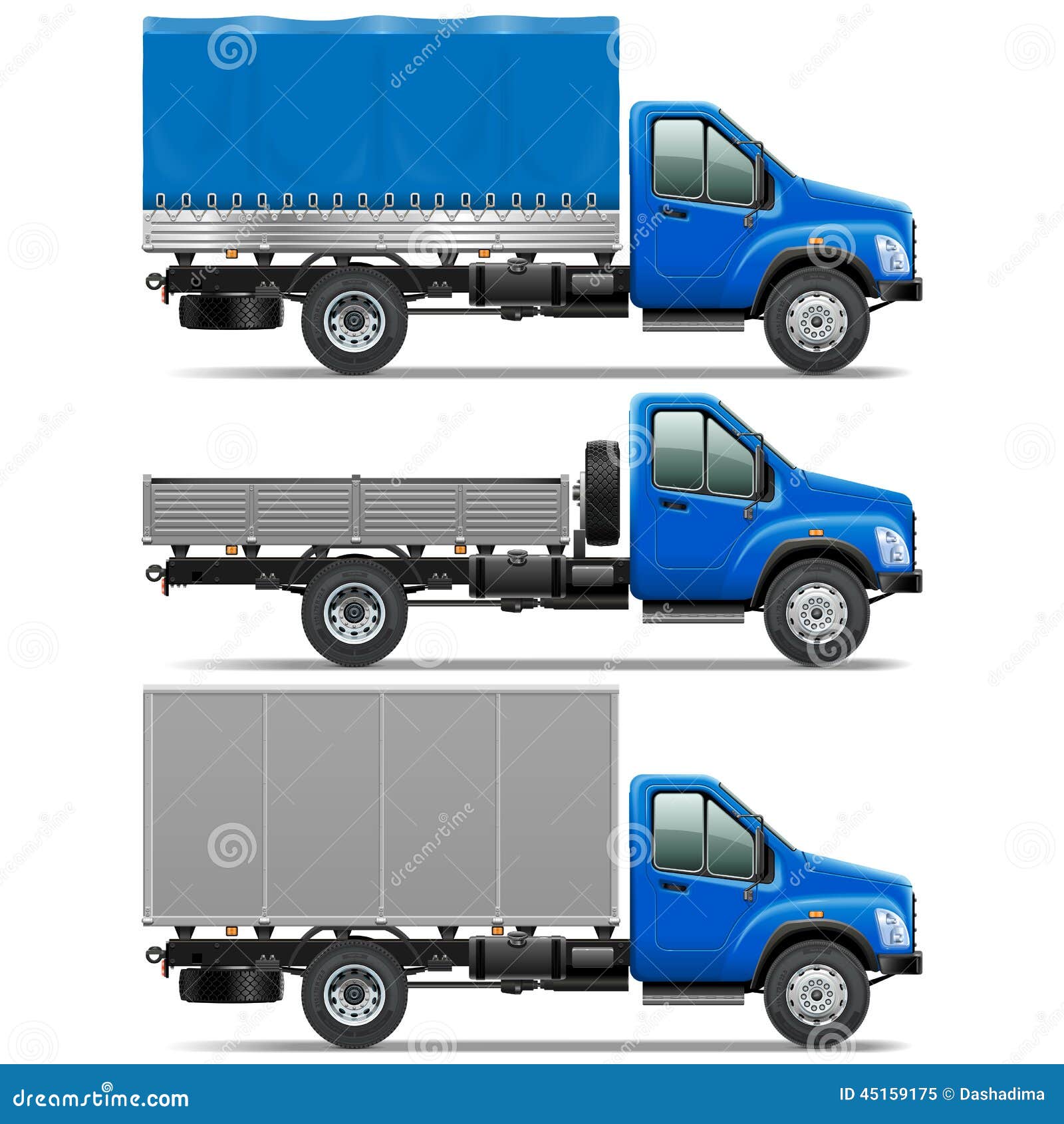Vector Lorry Icons Set 1 | CartoonDealer.com #45159175
