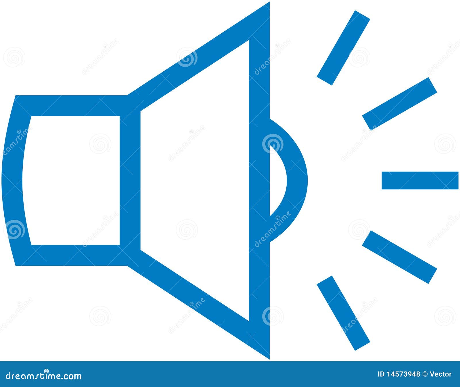 Vector Loudspeaker Illustration Stock Vector - Illustration of ...