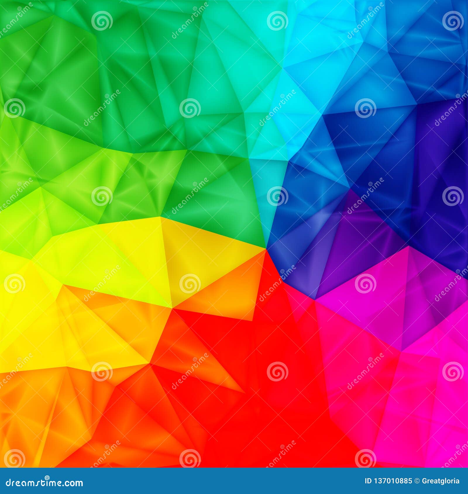 Vector Low Poly Art, Background Stock Vector - Illustration of eps10 ...