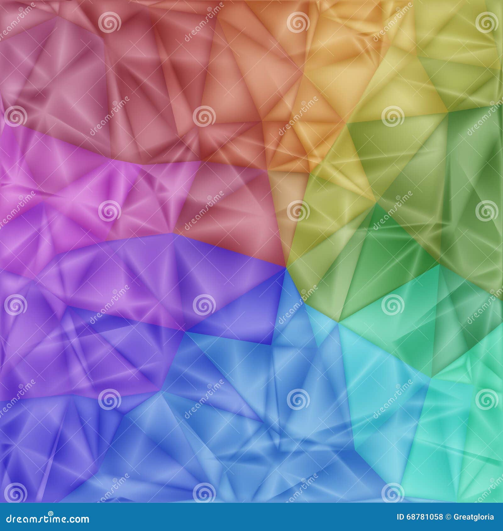 Vector Low Poly Art, Background Stock Vector - Illustration of rhythm ...