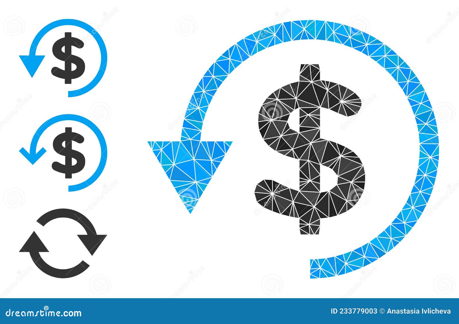 Chargeback Won Icon Symbol, Return South Korea Money Isolated On White ...