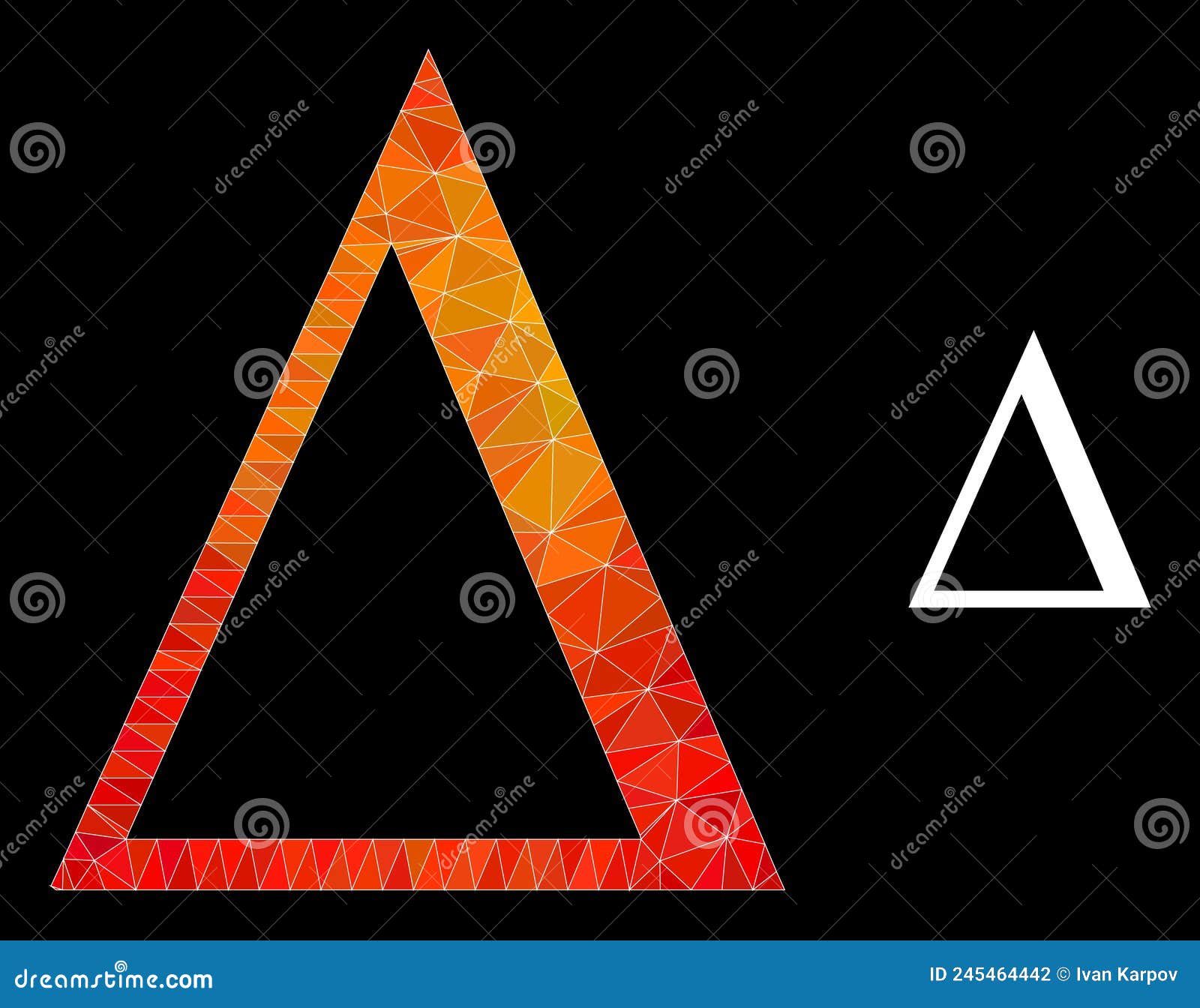 Delta, The Letter Of A Greek Alphabet. Greek Numerals, Mathematical ...