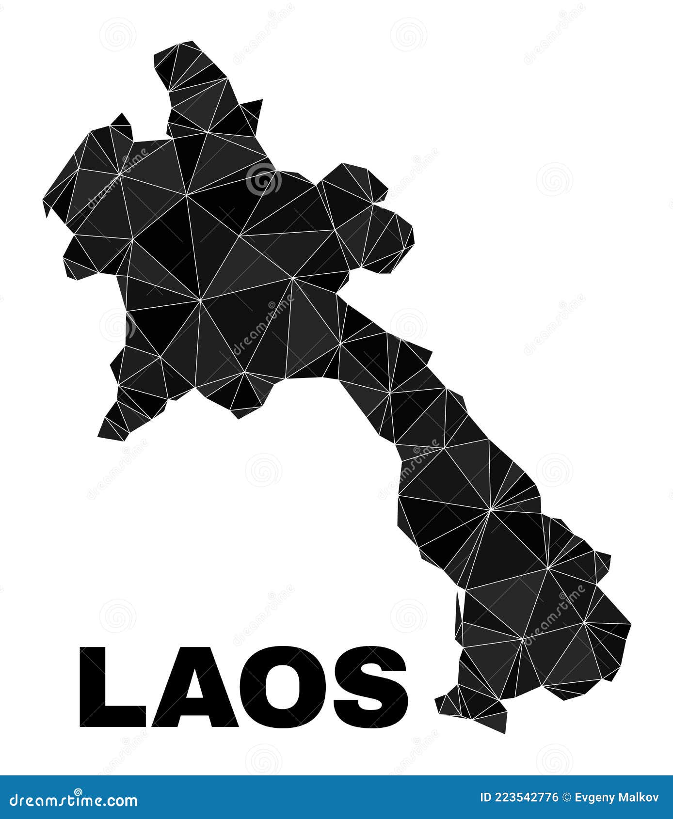 Triangulated Laos Stock Illustrations – 3 Triangulated Laos Stock ...