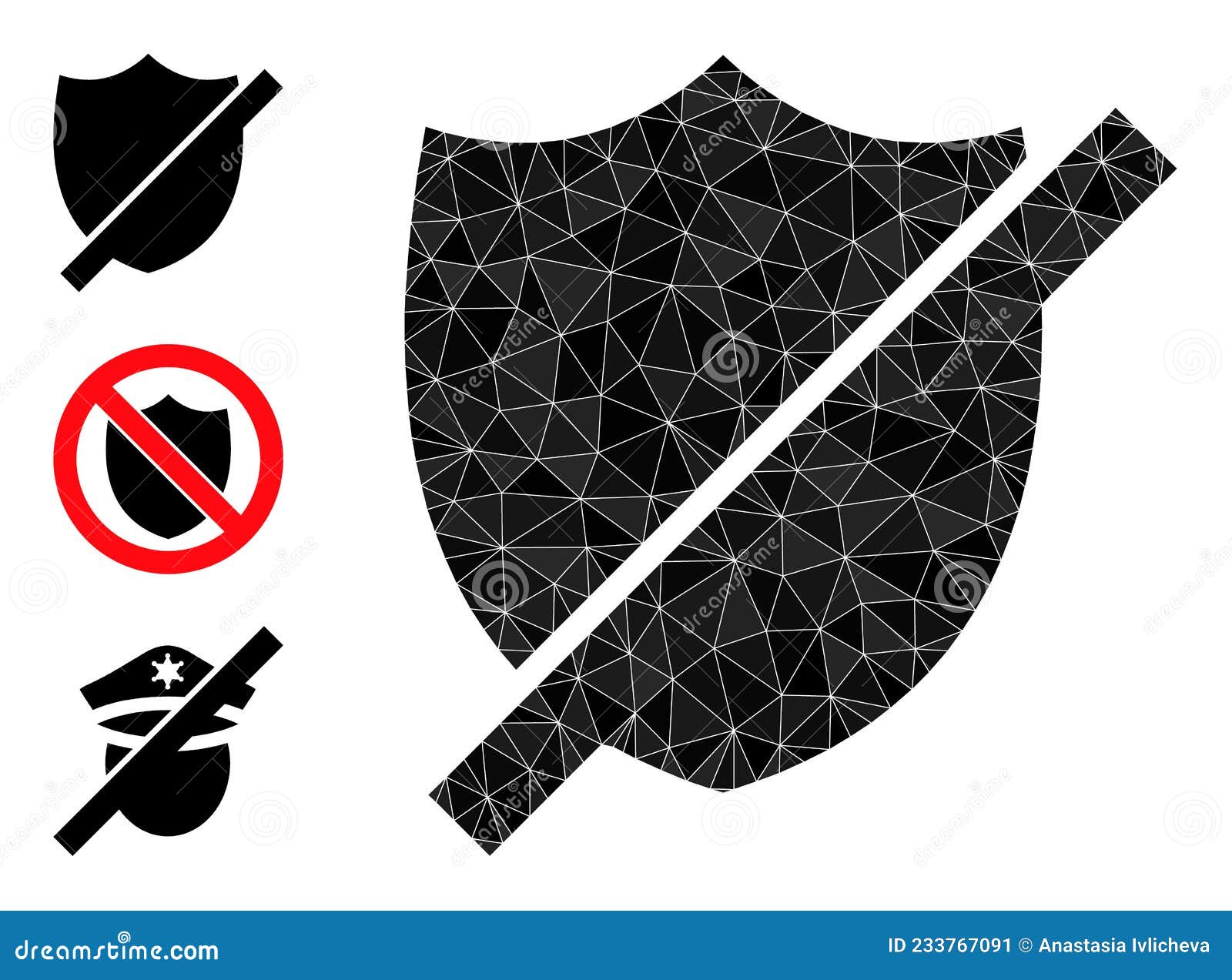 Stop Shield. Stock Photo | CartoonDealer.com #28181076