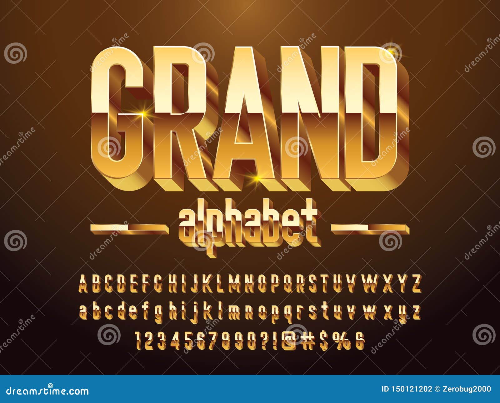 Glossy font stock vector. Illustration of type, typographic - 150121202