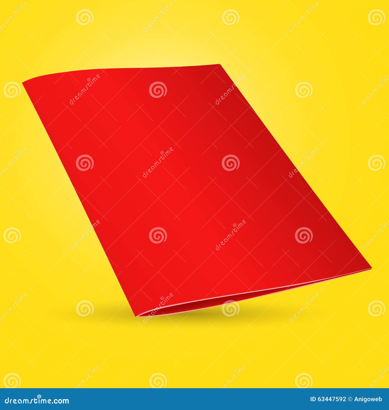 Vector magazine template stock vector. Illustration of page - 63447592