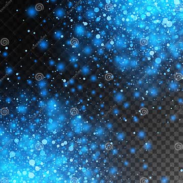 Vector Magic Blue Glow Light Effect Stock Vector - Illustration of blue ...