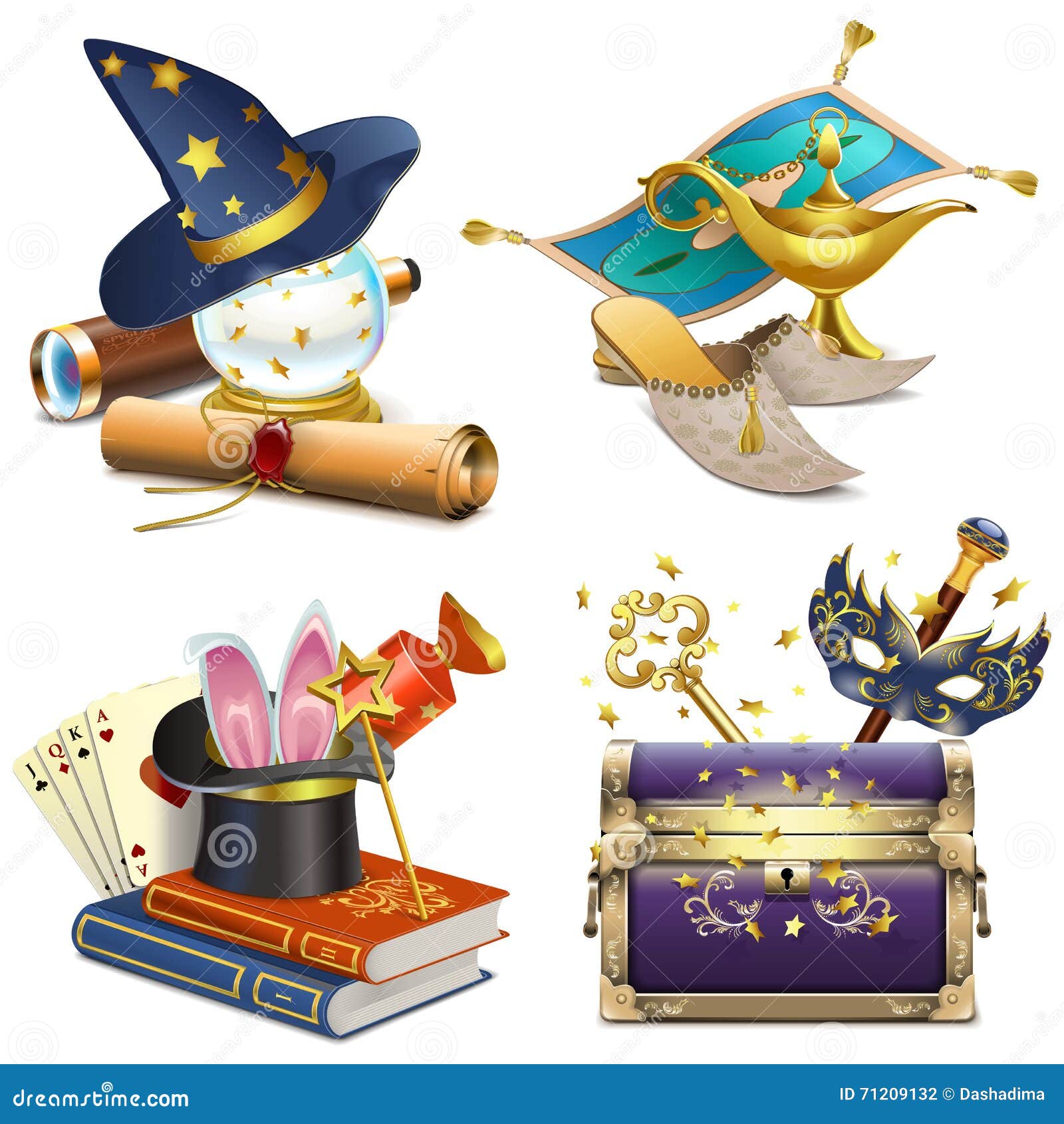 Magic Concept. Hand Drawn Isolated Vector. | CartoonDealer.com #114905580