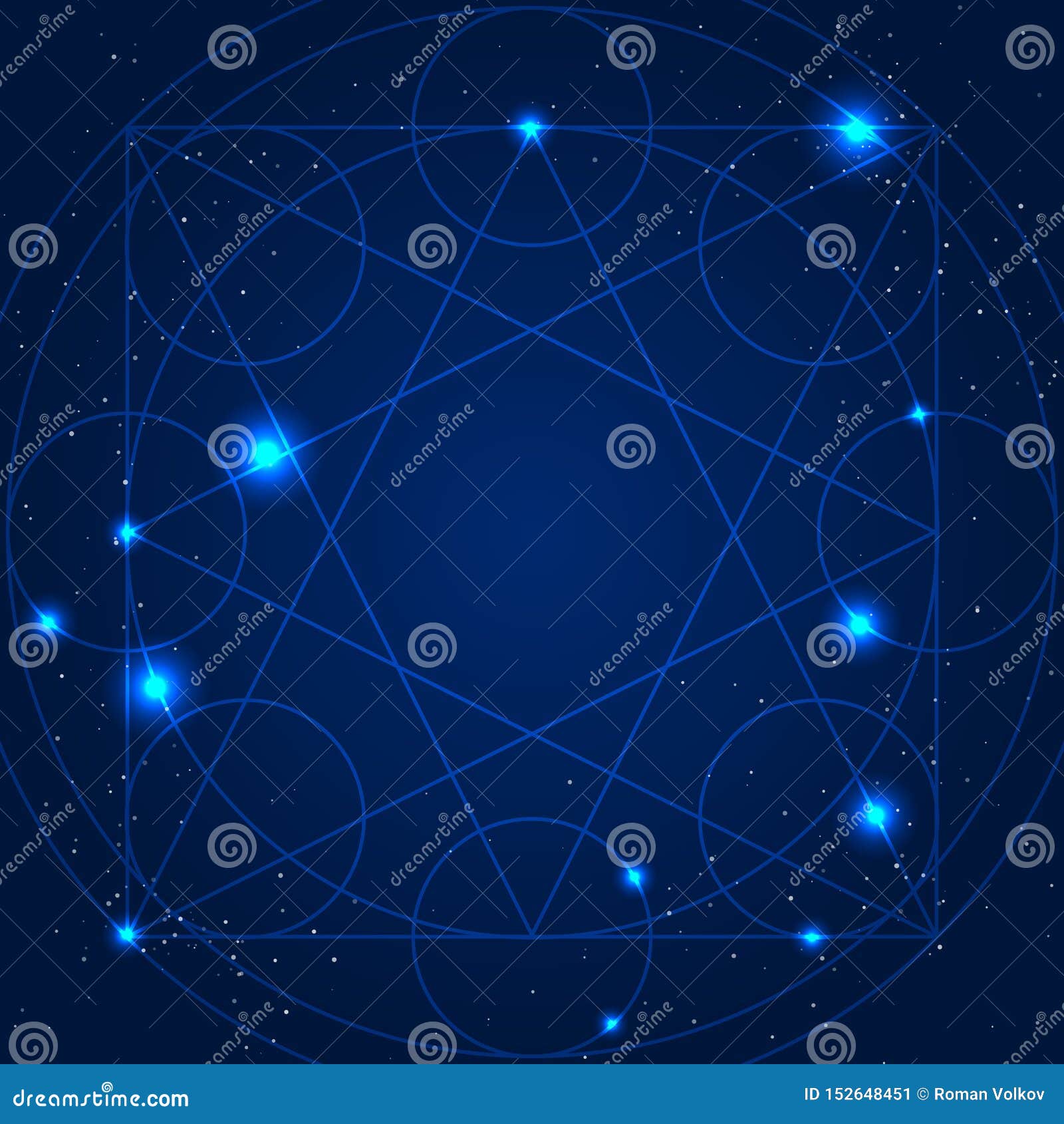 Vector Magic Geometry Sign stock vector. Illustration of icon - 152648451