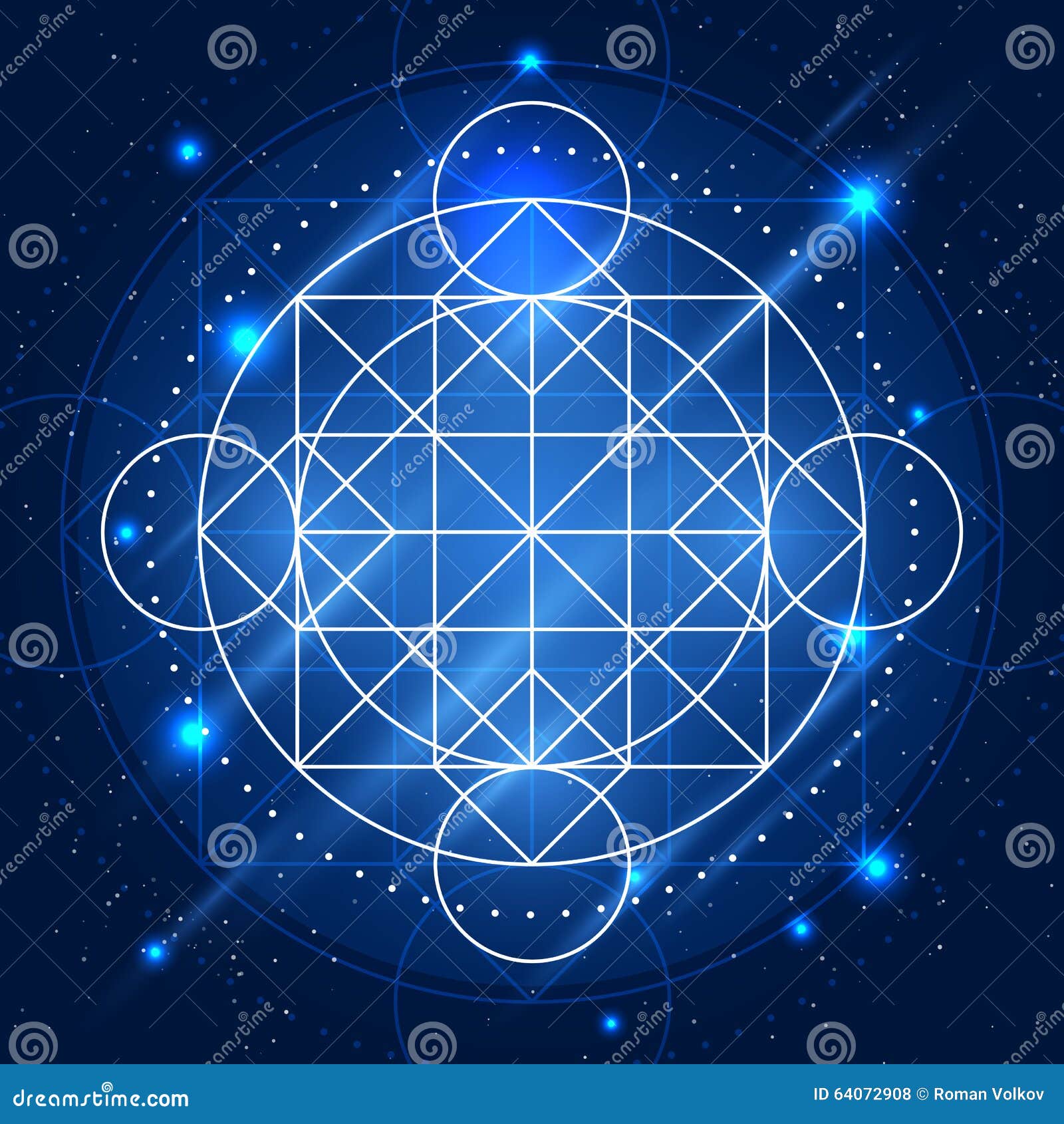 Vector Magic Geometry Sign stock vector. Illustration of element - 64072908