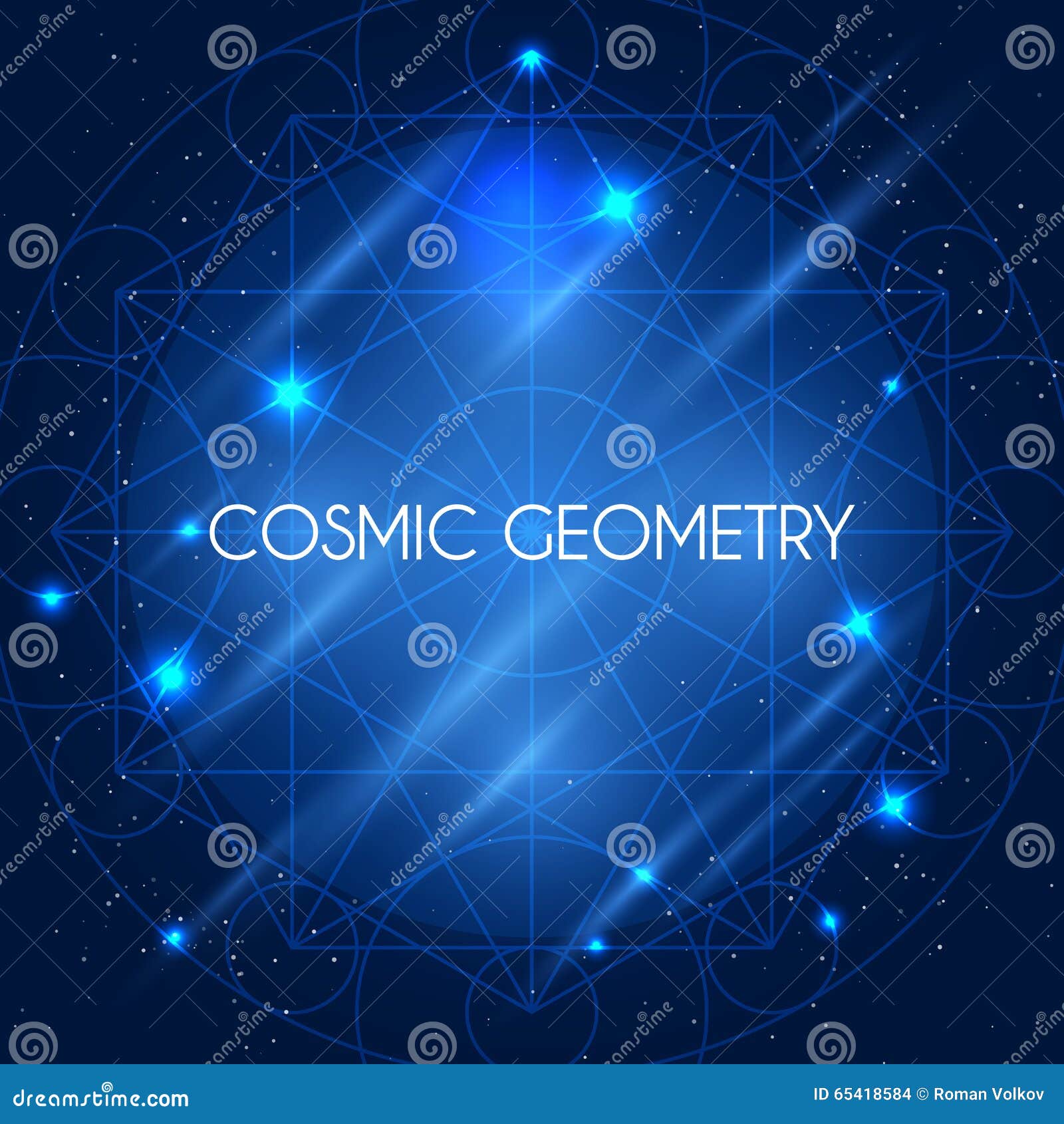 Vector Magic Geometry Sign stock vector. Illustration of label - 65418584