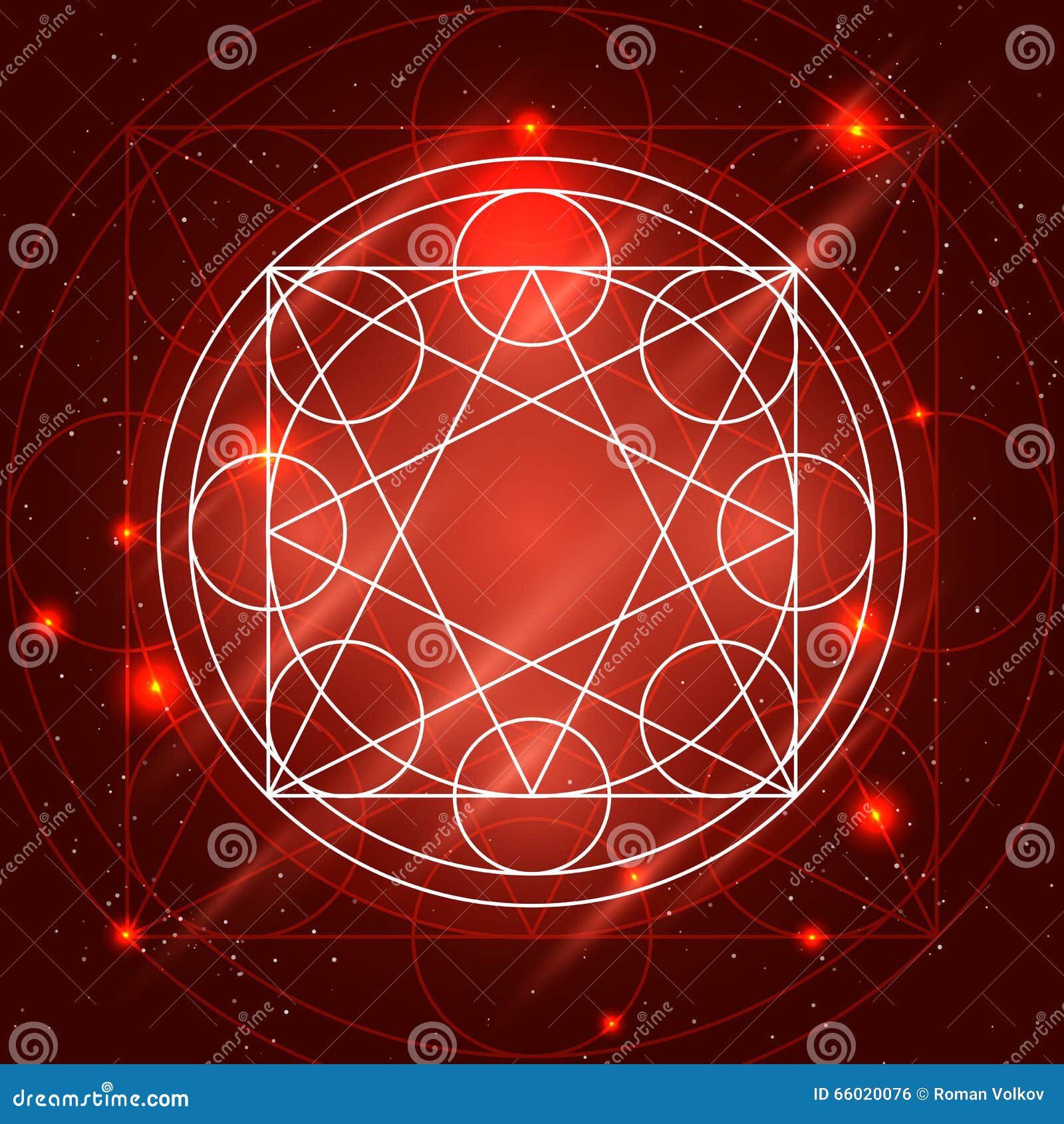 Vector Magic Geometry Sign stock vector. Illustration of cosmic - 66020076