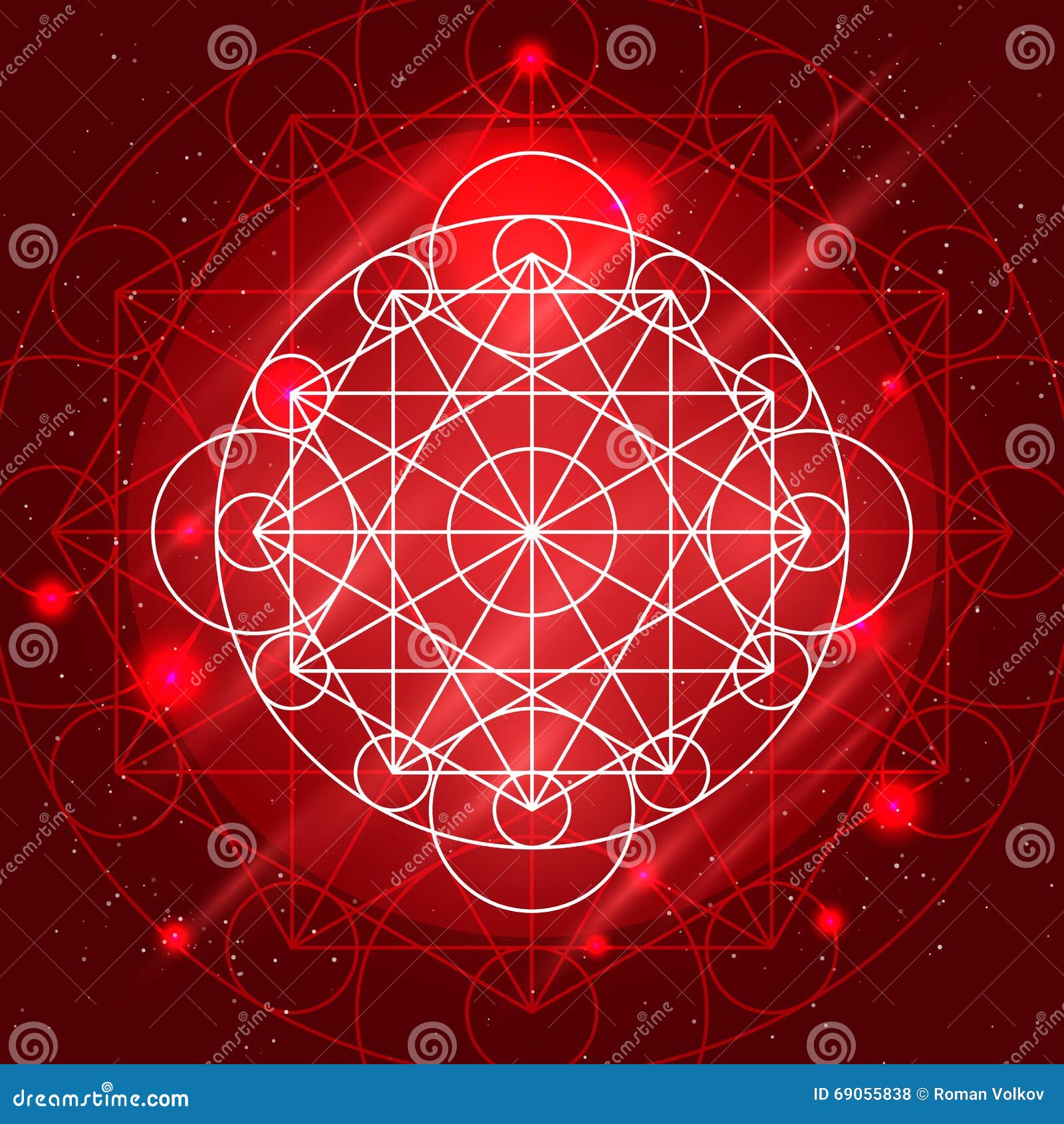 Vector Magic Geometry Sign stock vector. Illustration of aztec - 69055838