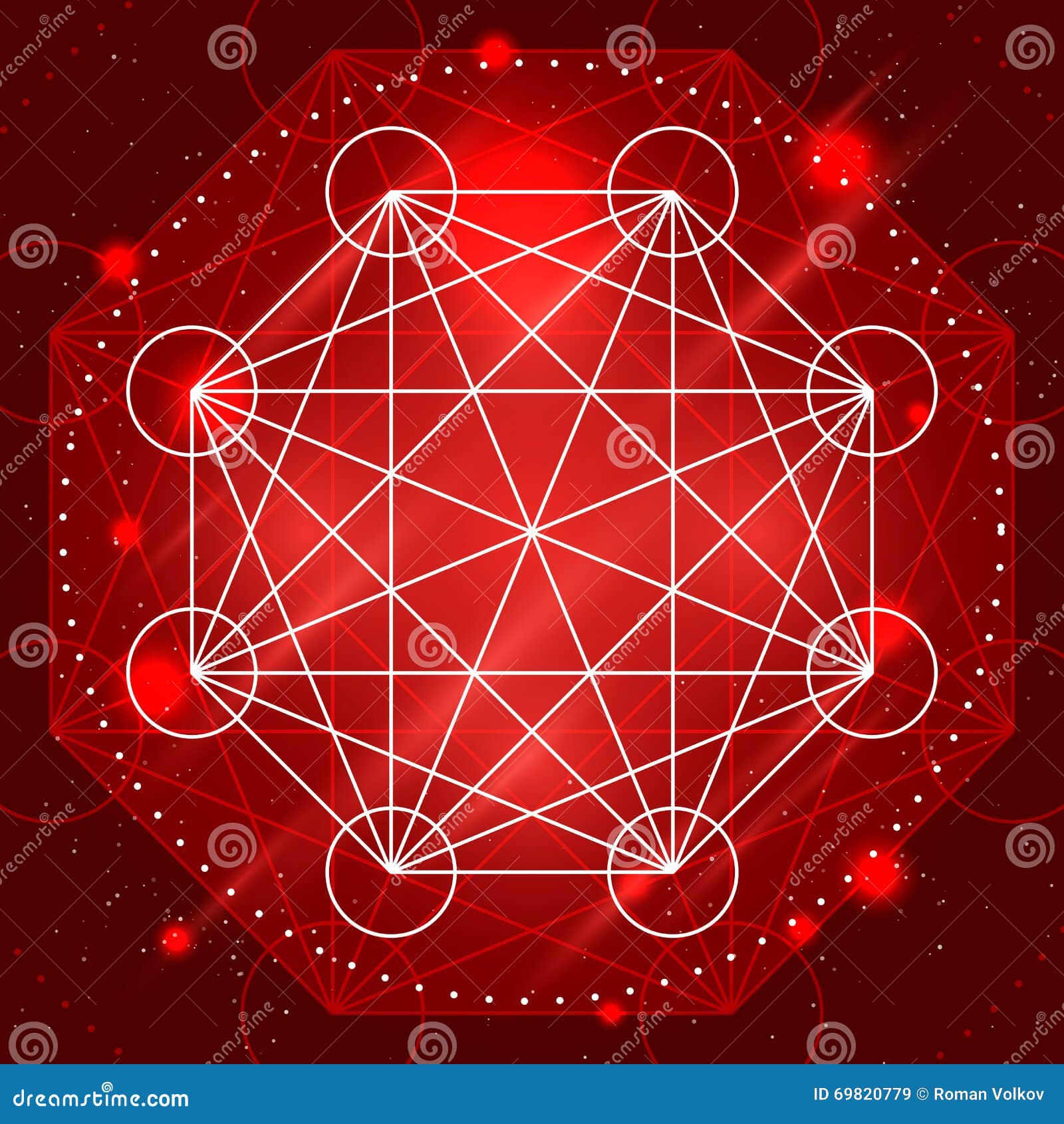 Vector Magic Geometry Sign stock vector. Illustration of crystal - 69820779