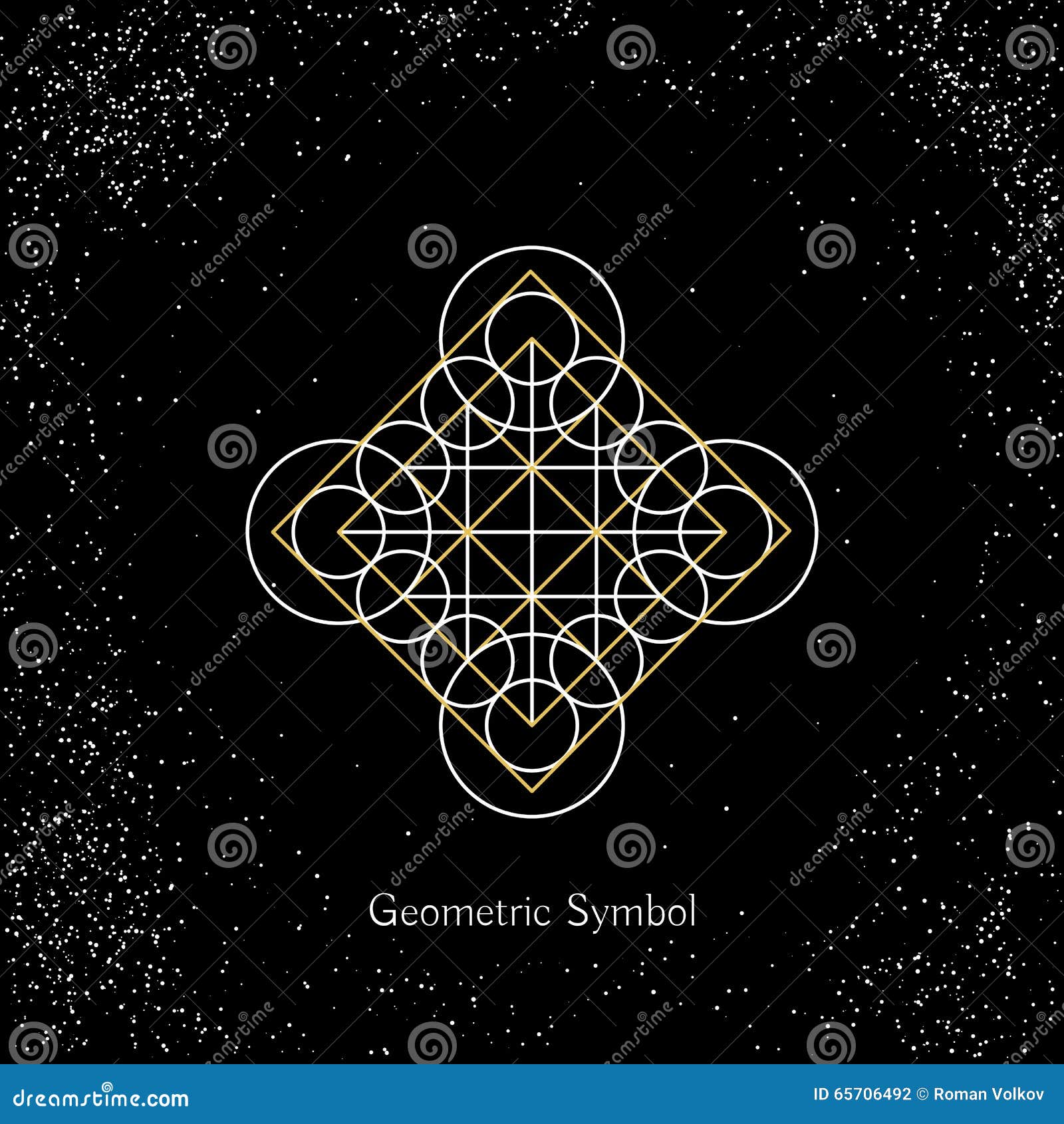 Vector Magic Geometry Sign stock vector. Illustration of logo - 65706492