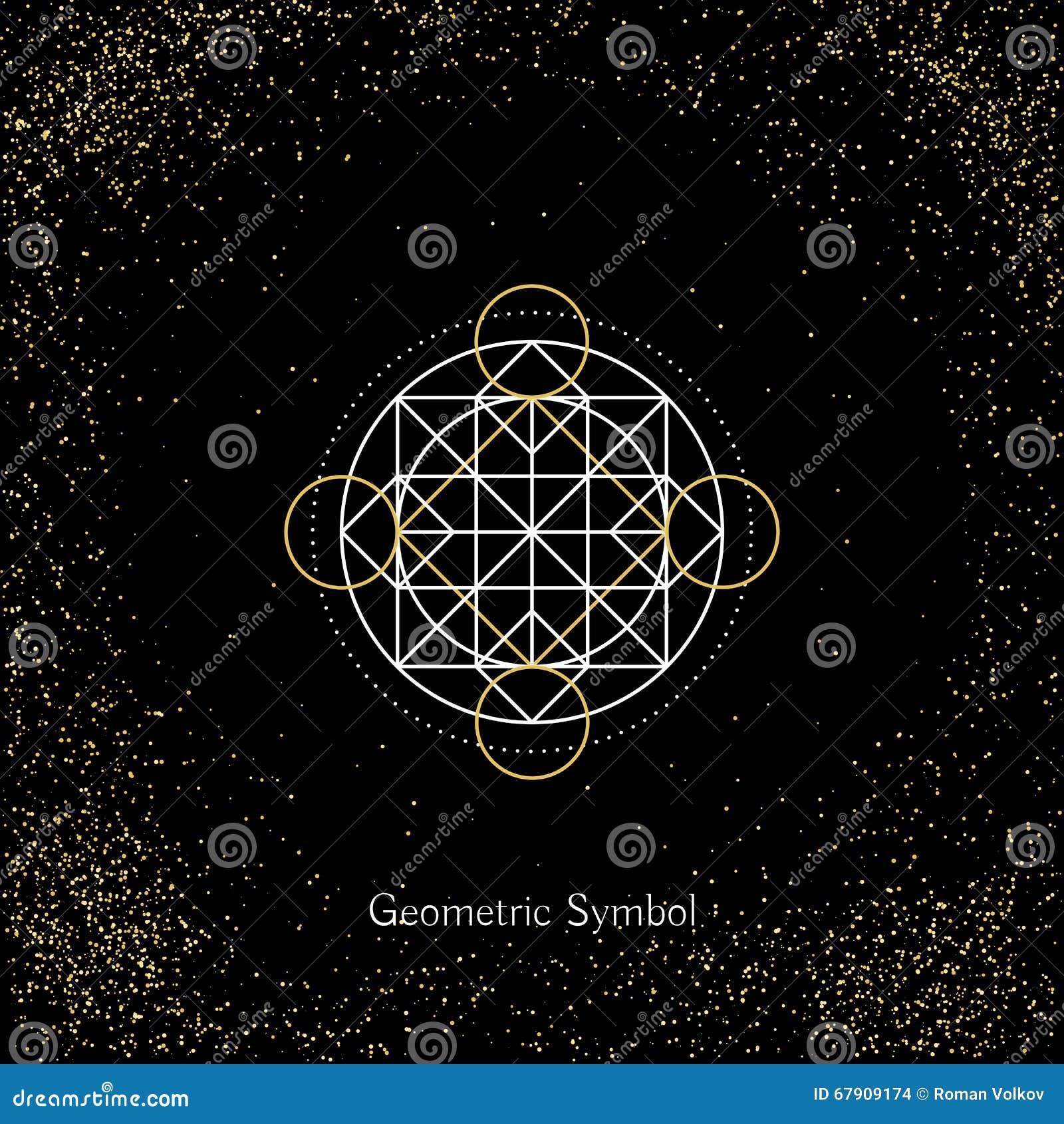 Vector Magic Geometry Sign stock vector. Illustration of mystic - 67909174