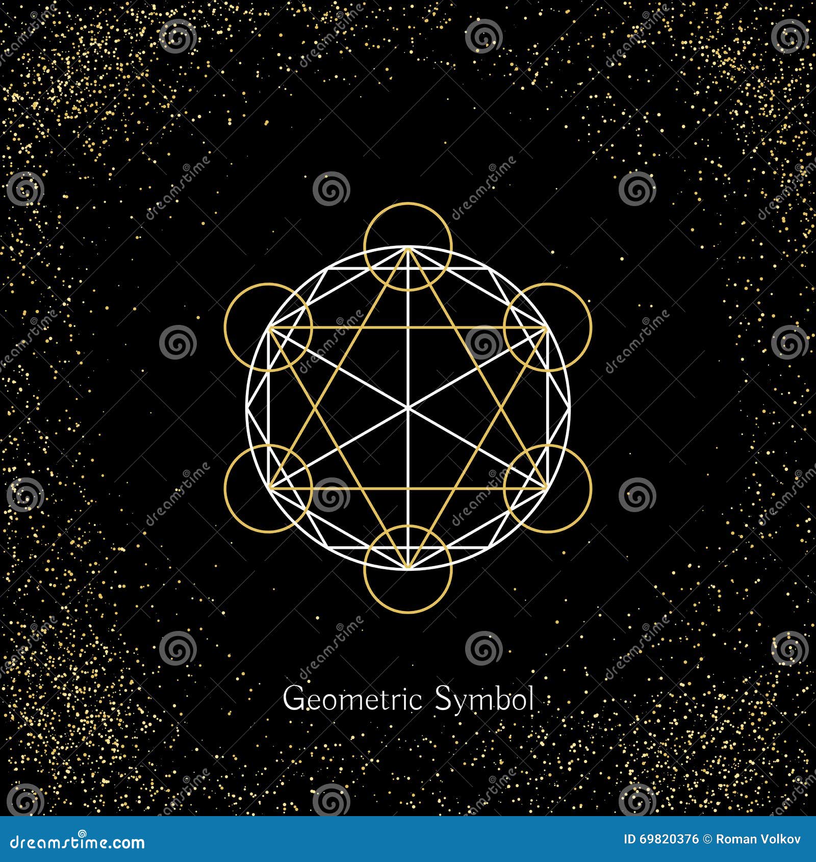 Vector Magic Geometry Sign stock vector. Illustration of esoteric ...