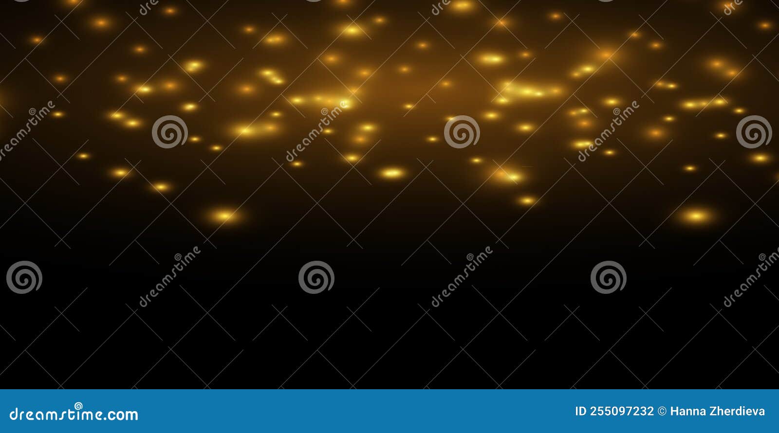 Vector Magic Glow Sparkling Light Sparkling Dust. Stock Illustration ...