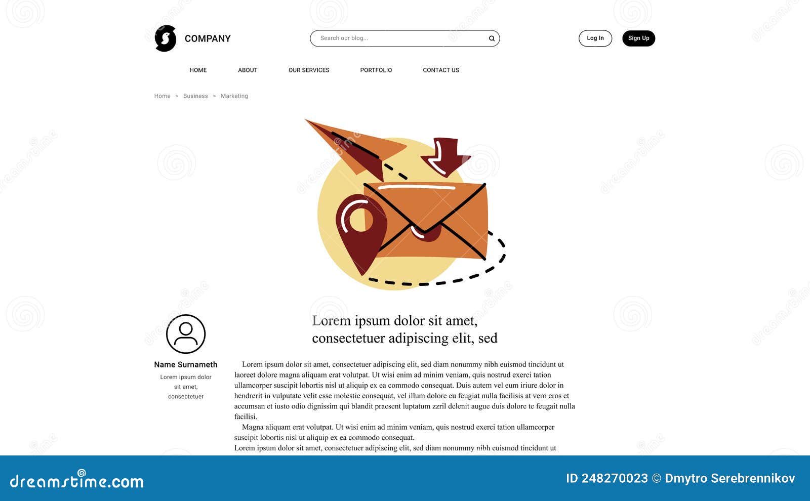 Vector Mail Confirmation in Bold Line Style . Editable Illustration ...