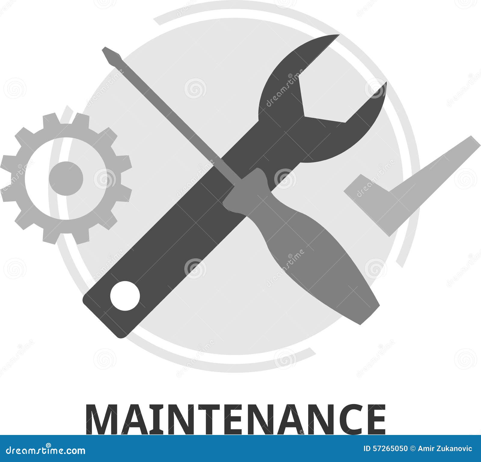 Vector - maintenance stock vector. Illustration of service - 57265050