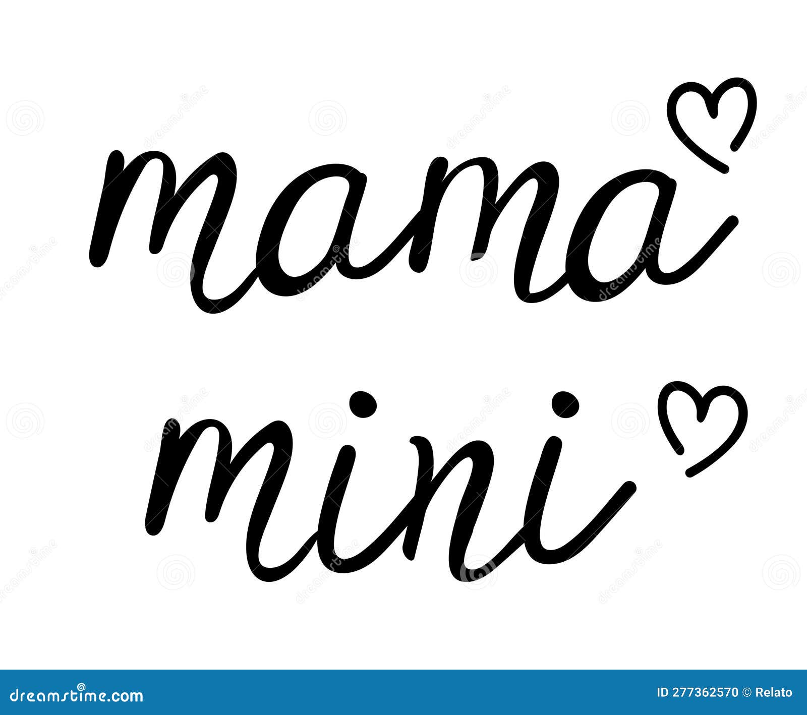 Mama And Mini Vector Set Mom Life | CartoonDealer.com #243836443