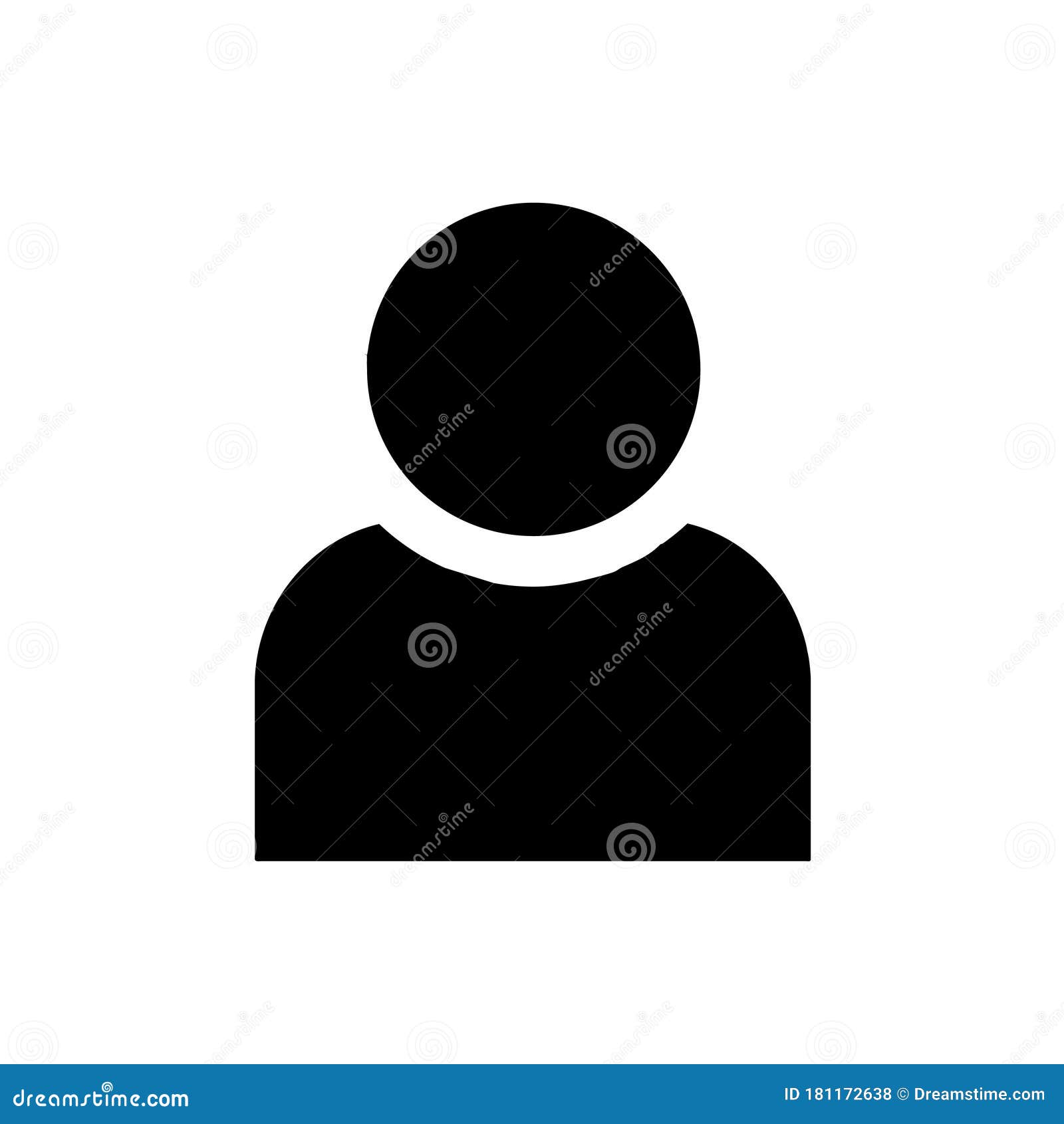 Vector Man Icon Logo. Pictogram Button Vector Stock Vector ...
