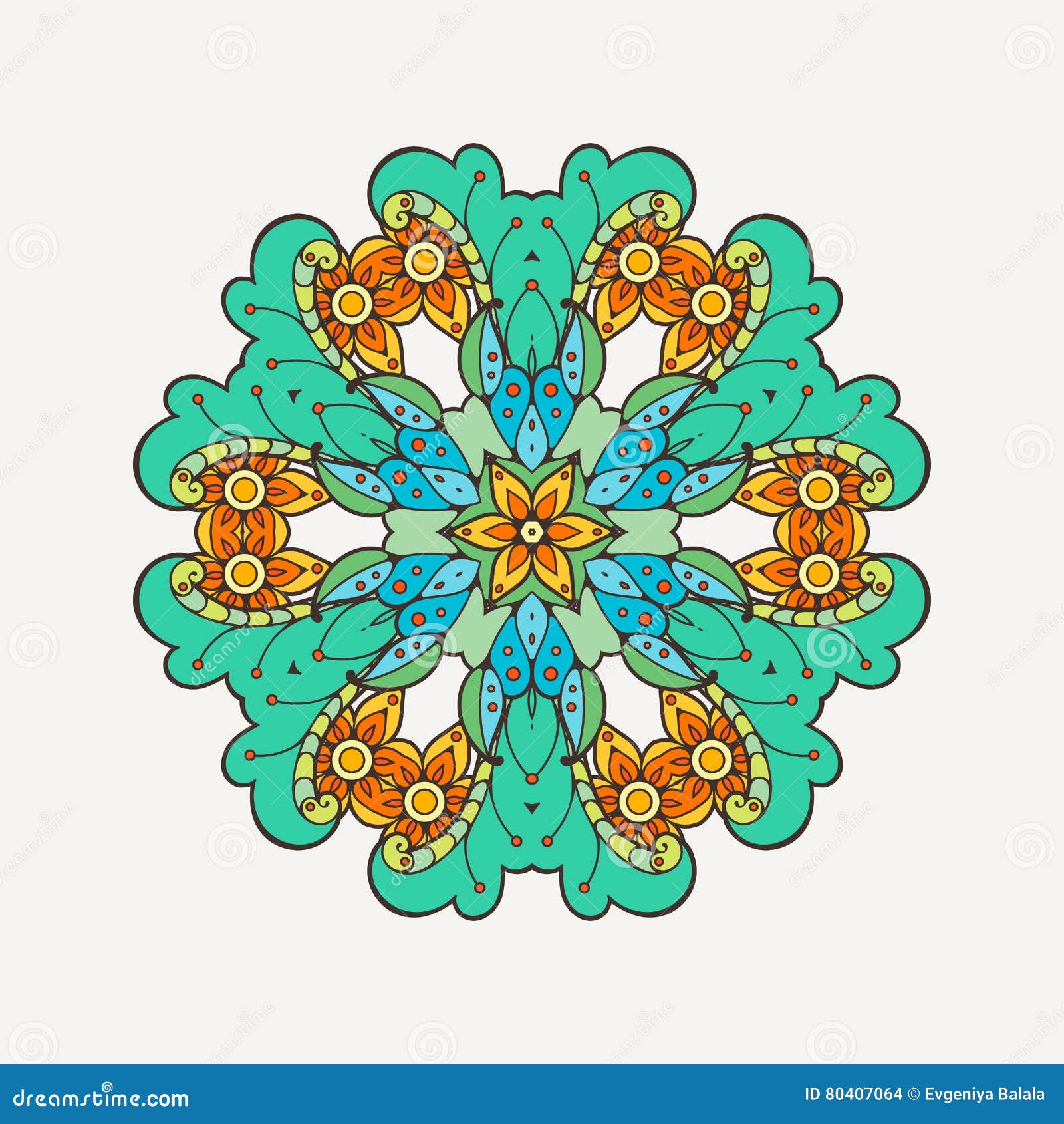 Vector Mandala. Mehndi Lace Tattoo. Oriental Weave with Sharp Corners ...