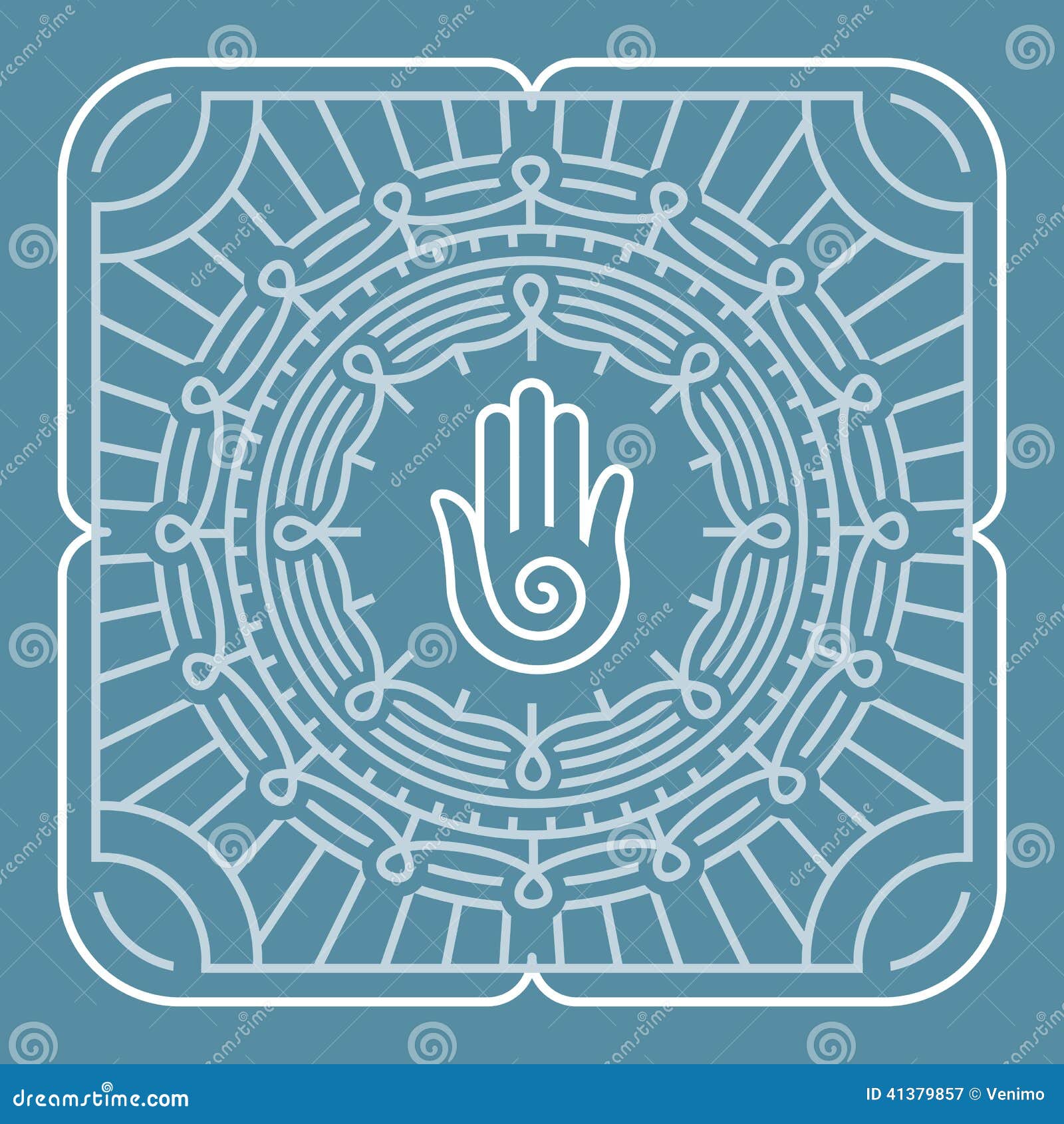 Finger Mandala Stock Illustrations – 296 Finger Mandala Stock ...