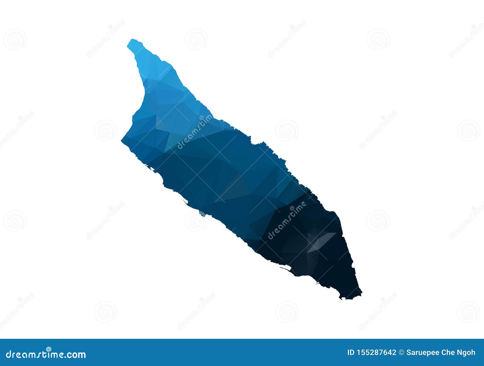 Low Poly Aruba Flag Vector Illustration. Triangular Aruban Flag Graphic ...