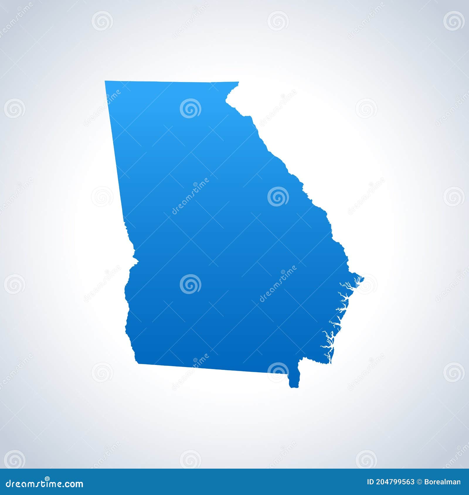 Map of the Georgia stock vector. Illustration of abstract - 204799563