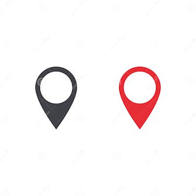 Vector Map Location Icon. Map Location Shape. Location Tag. Element for Design Ui App Website ...