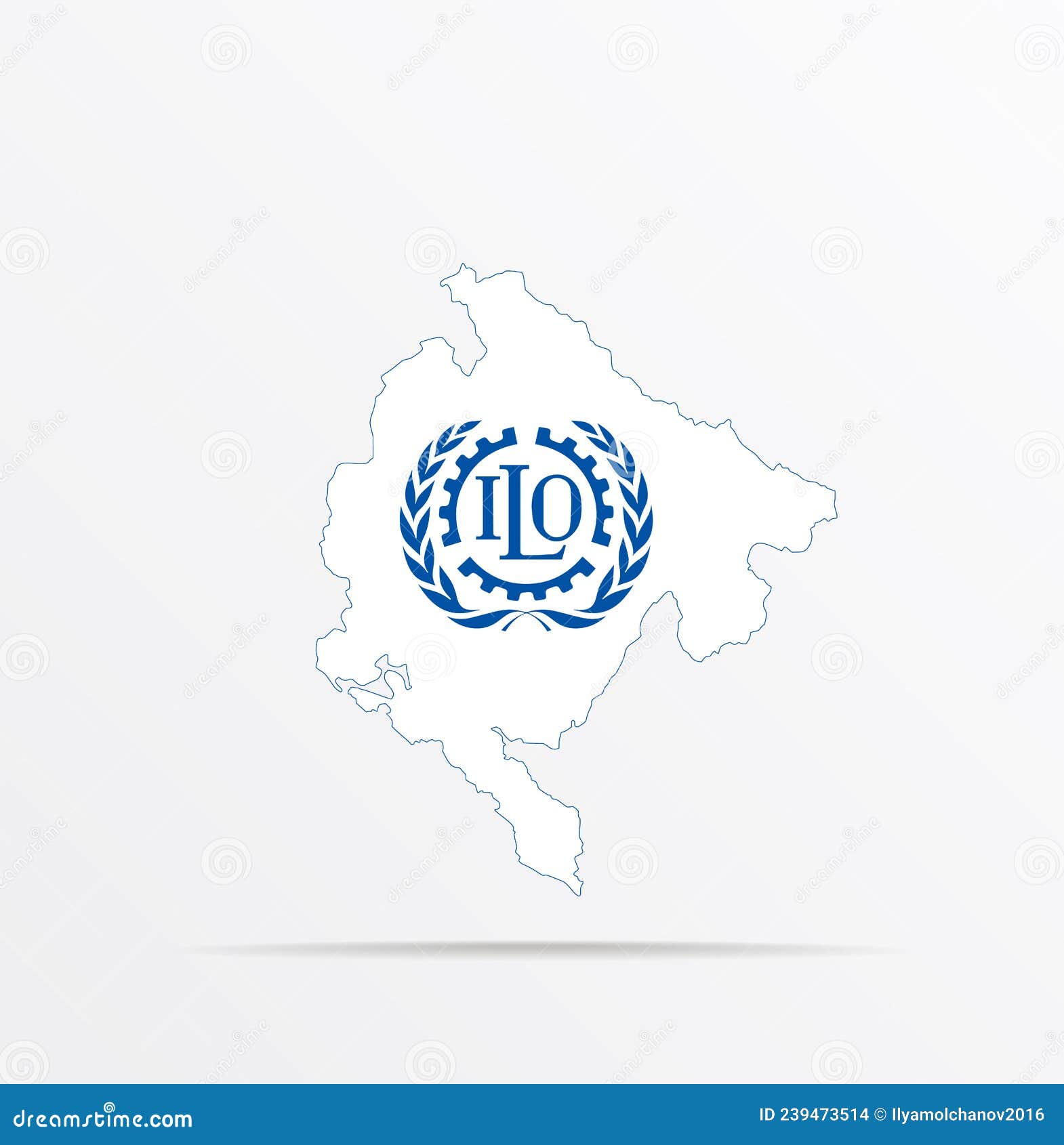 International Labour Organisation Flag