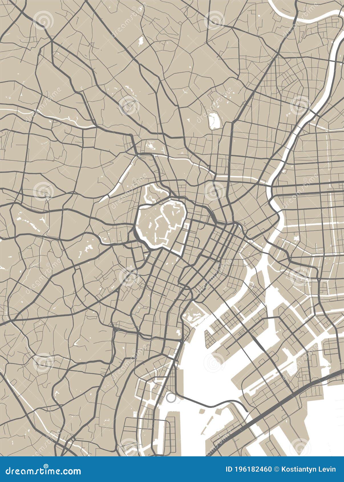 Street Map Vector Free Download