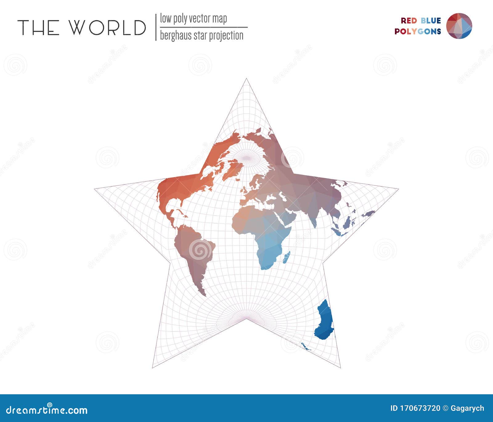 Vector map of the world. stock vector. Illustration of globe - 170673720
