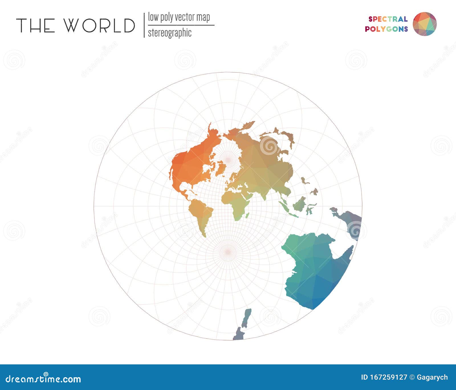 Vector map of the world. stock vector. Illustration of outline - 167259127